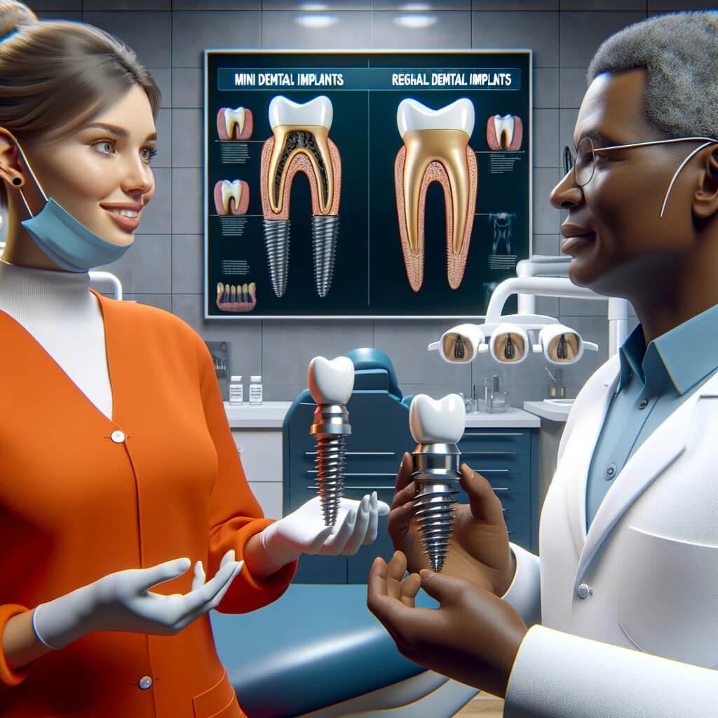 Mini Dental Implants vs Regular Implants | Artistic Smiles