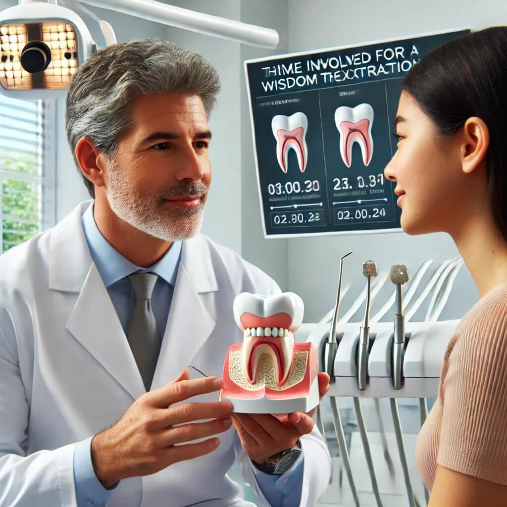 How long does a wisdom tooth removal take? | Artistic Smiles